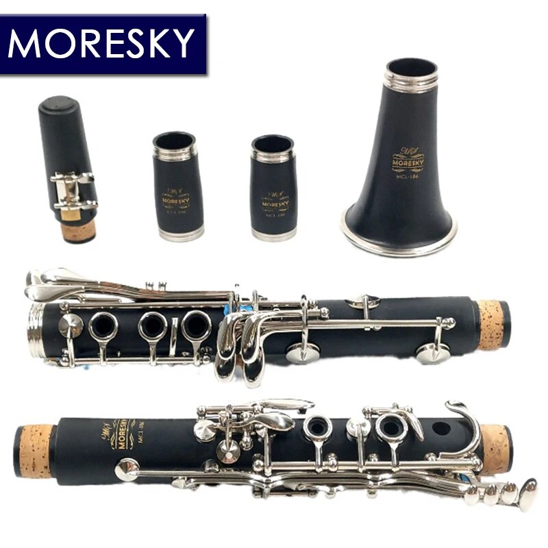 Кларнет MORESKY MCL-186 17/18 клавиш Bakelite 17keys