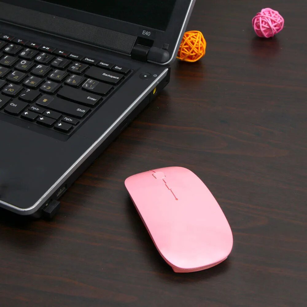 Беспроводная мышь HKQH Rosa 1600 DPI Розовый, as picture