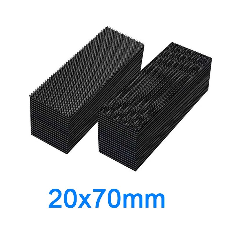 10-30 пар, двусторонние фиксирующие ленты для ковриков 10Pairs(Hook Loop), 20x70mm