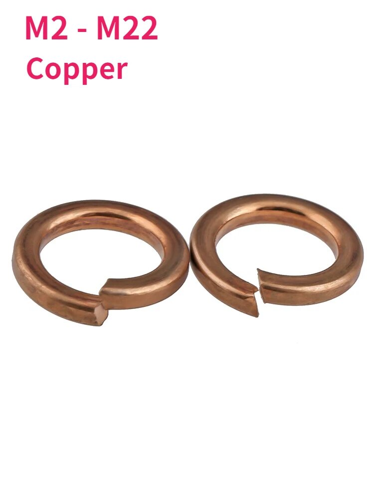 Латунные пружинные шайбы М2-М22 M10 -3pcs