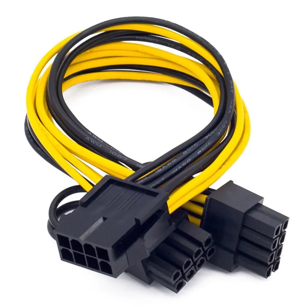 Адаптер питания видеокарты EPS 8Pin на Dual 8(6+2) Pin, For CPU