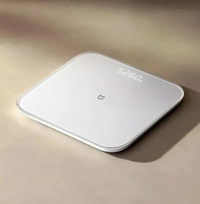 Напольные весы Xiaomi Mijia, стекло, точность 50г, 150кг, память 16 пользователей, белые