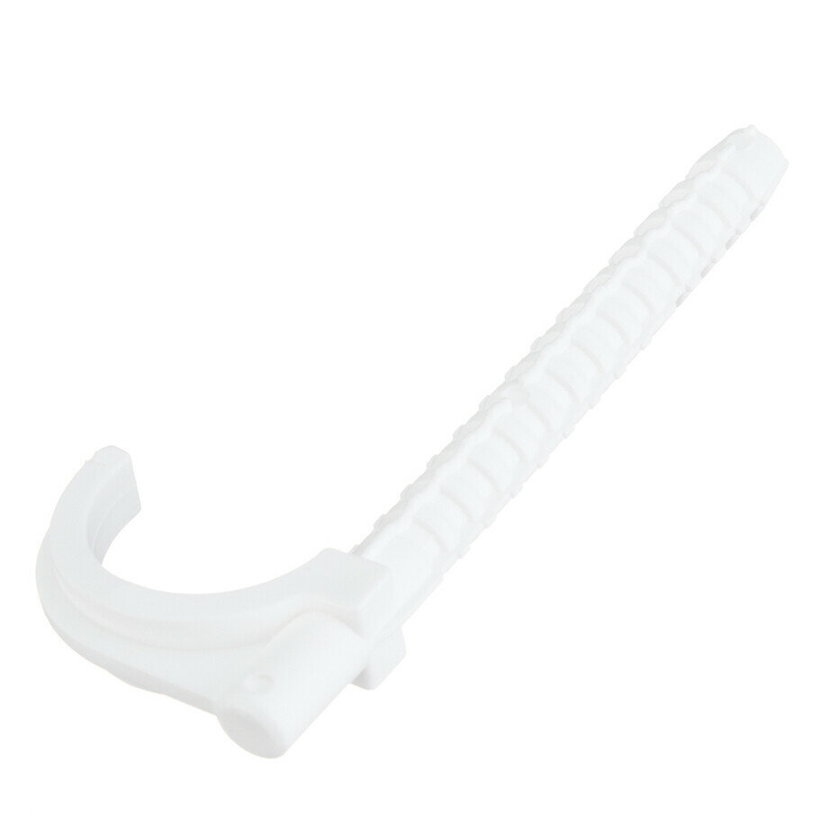 Фиксатор одинарный j-образный 97 мм для металлопластиковых труб 16-32 мм белый (20 шт.)