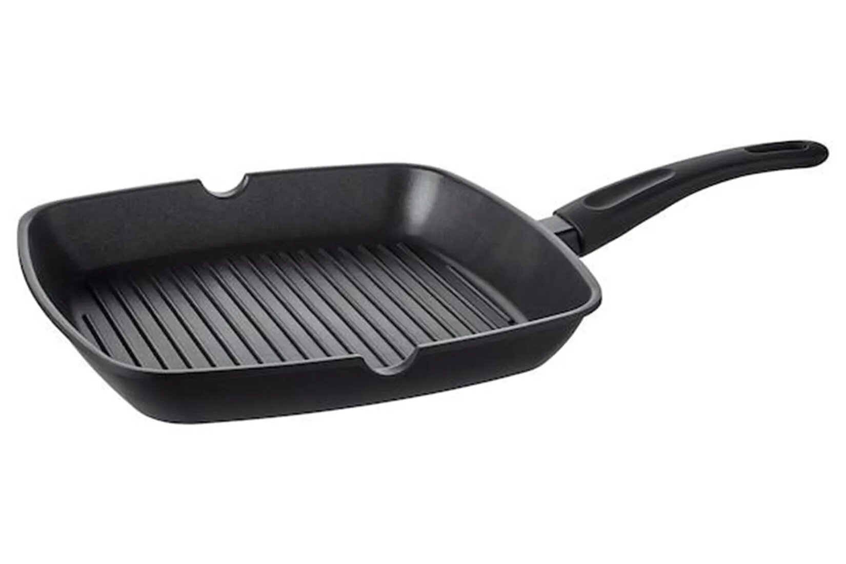 HEMLAGAD IKEA 104.622.41 Сковорода-гриль 28х28 см Чёрный
