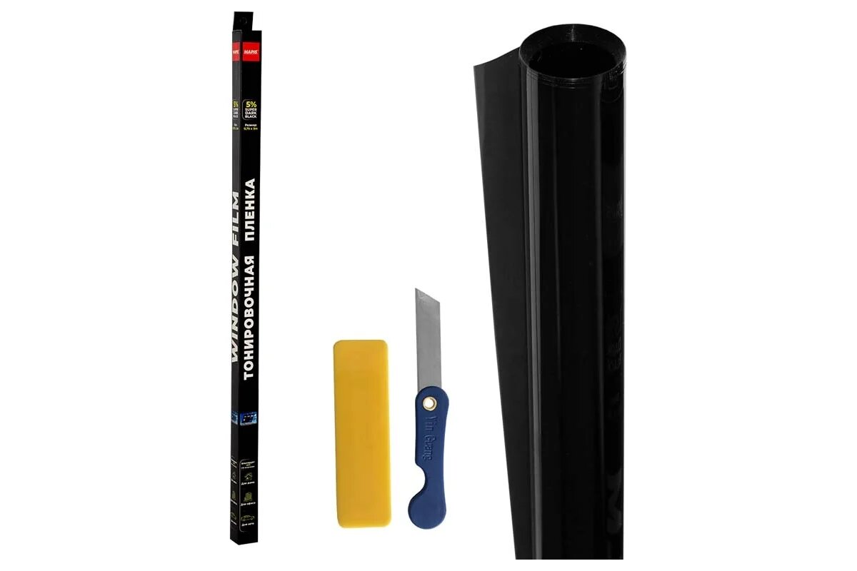 Mapis Пленка тонировочная super dark black- 5 процентов (0.75м х 3м) 96205