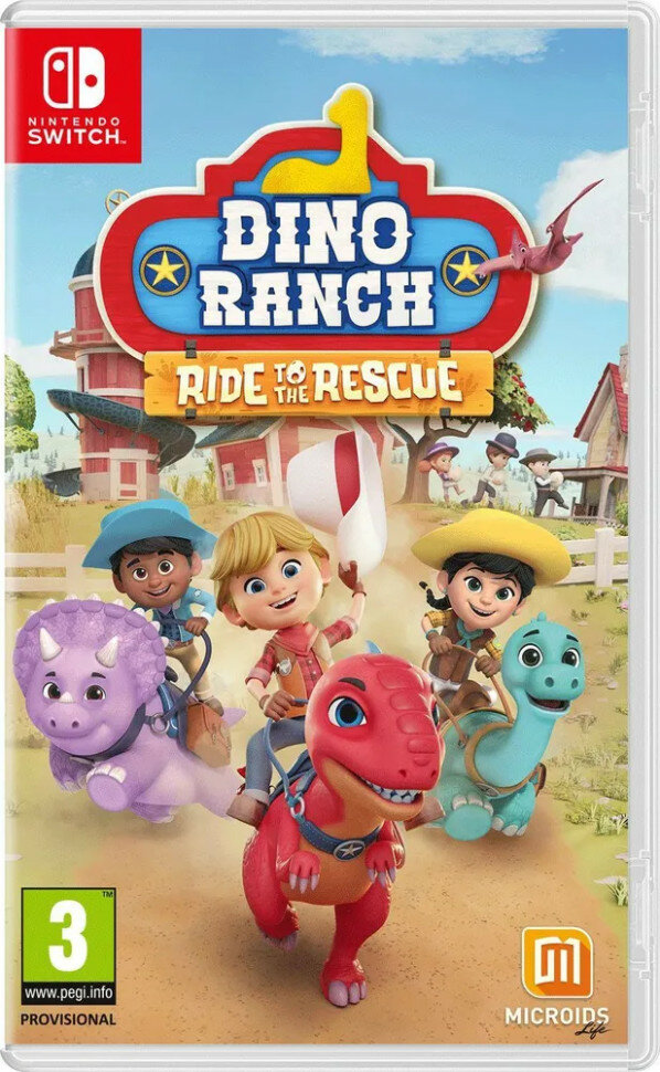 Игра Dino Ranch: Ride to the Rescue (Nintendo Switch) б\у, Русские Субтитры