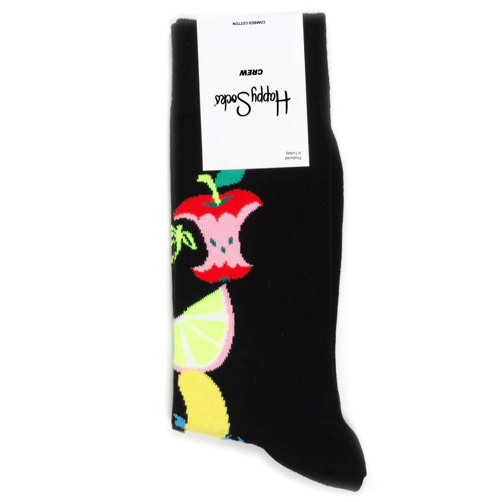 Носки Носки с рисунками Happy Socks - Fruit - Black