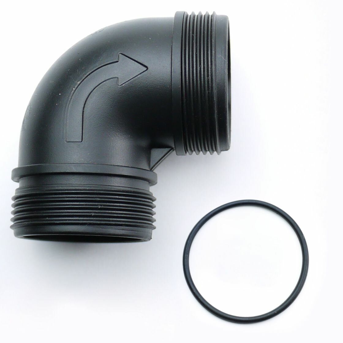 Угольник адаптера Джилекс 1 1/2" - 1 1/2" + кольцо арт.- М4297; М4854