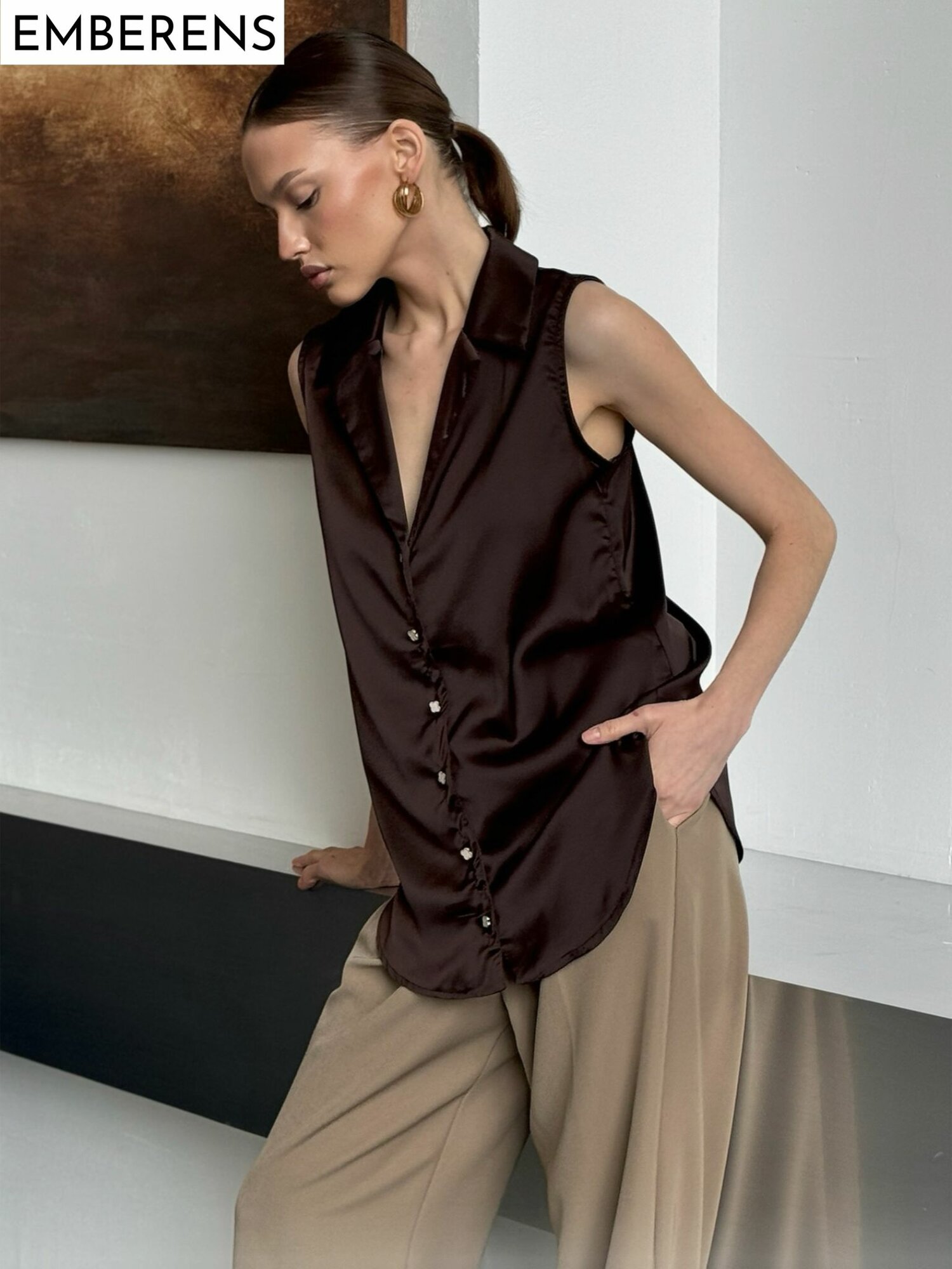 Блуза Весна-лето 2025