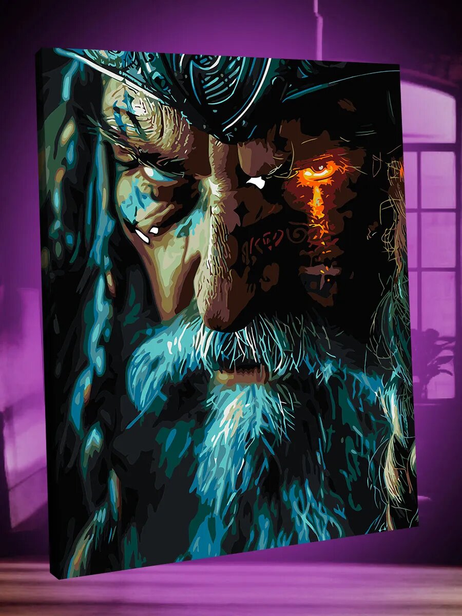 Картина по номерам Скандинавия викинги