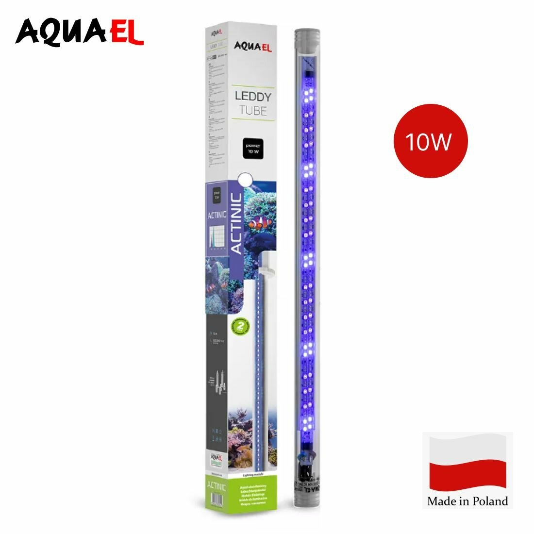 Светодиодный модуль Aquael LEDDY TUBE 10W ACTINIC 2.0