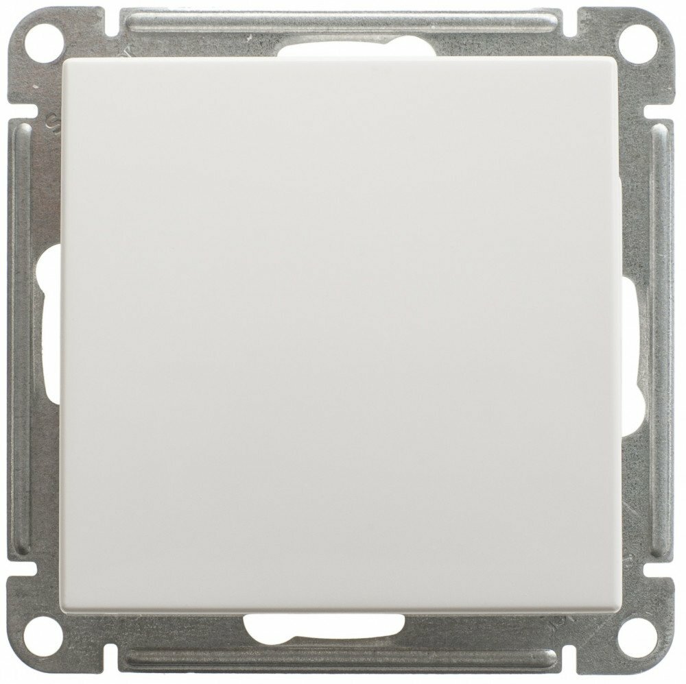 Wessen 59 Бел Выключатель 1-клавишный, 10АХ, Systeme Electric, VS110-154-1-86