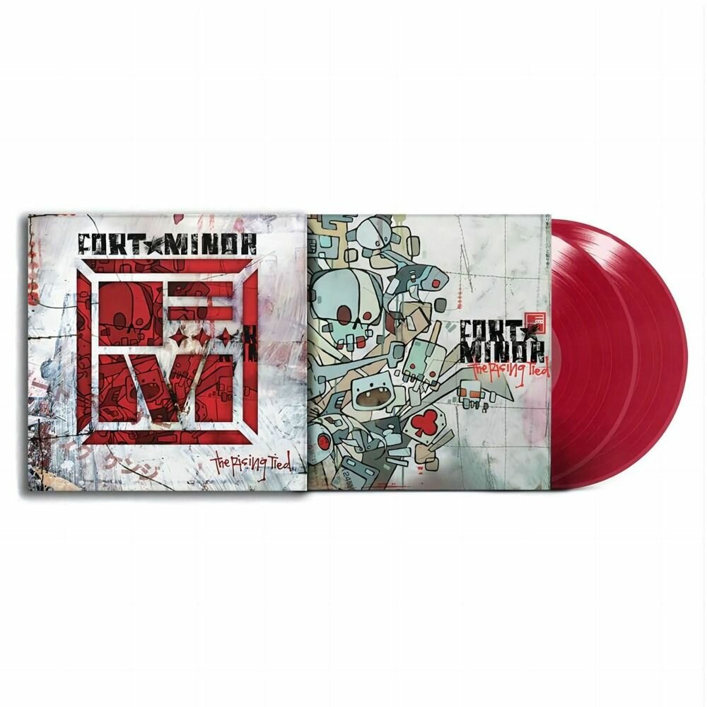 Виниловая пластинка Fort Minor - The Rising Tied 2 x Пластинки, Album, LP, Deluxe Edition, Red Apple Red .
