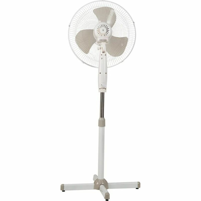 Вентилятор напольный OASIS VF-40PWG белый/серый