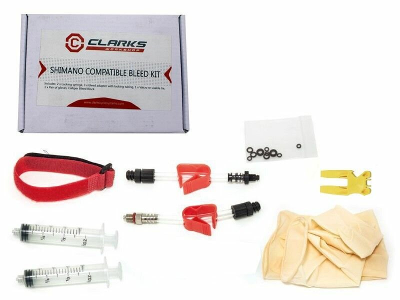 Набор для прокачки велосипедных дисковых гидравлических тормозов Clarks SHIMANO
