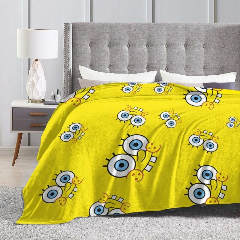 Плед Губка Боб Пледы Губка Боб Квадратные Штаны SpongeBob от SpongeBob SquarePants