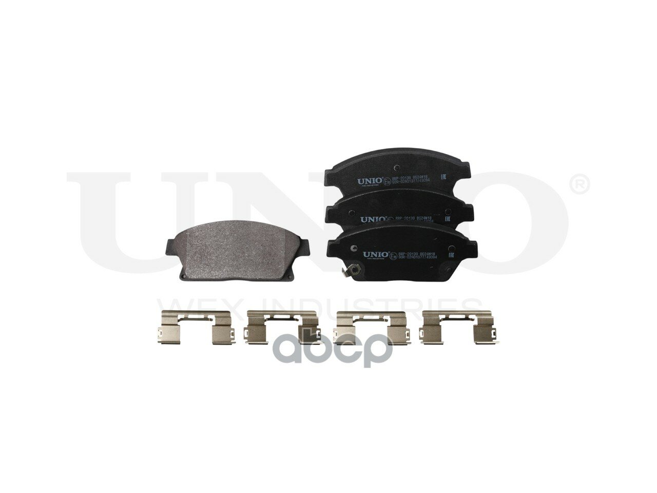 Колодки тормозные диск. передние Chevrolet Cruze (J300,305,308) 09-, Opel Astra J 09-, Zafira C 11- UNIO арт. BRP-20139