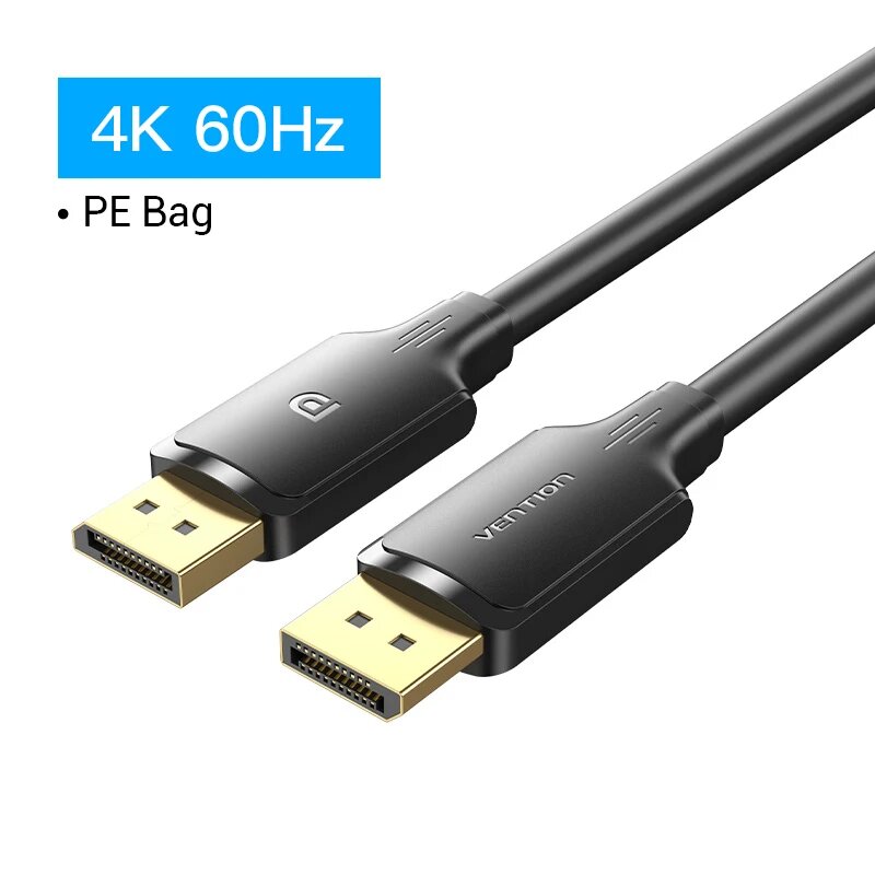 Кабель Vention DisplayPort 1.4 8K DP1.2 PVC - 4K, 1m