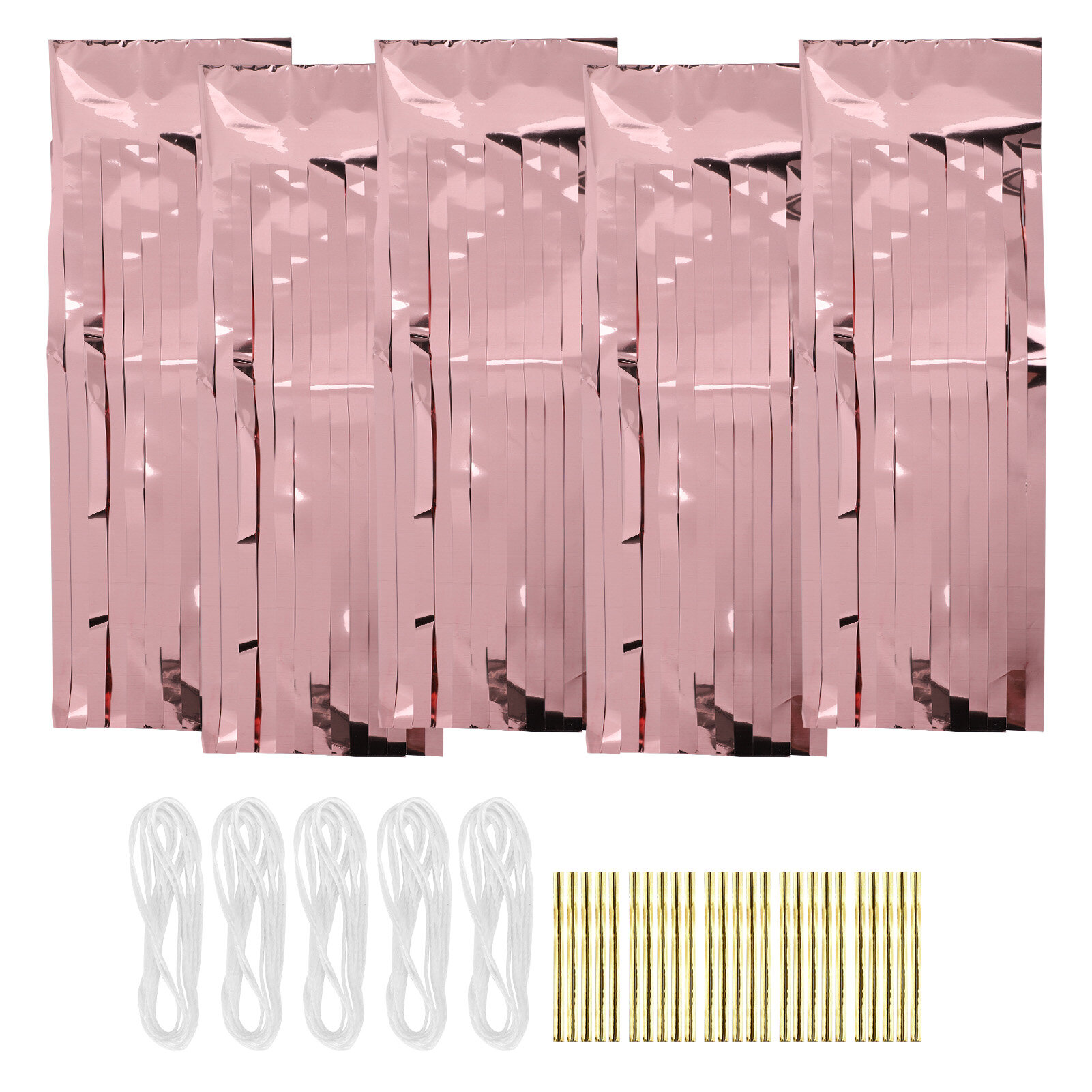 25 шт. гирлянда с кисточками для свадьбы, дня рождения, девичника, вечеринки, украшения, декор, розовое золото