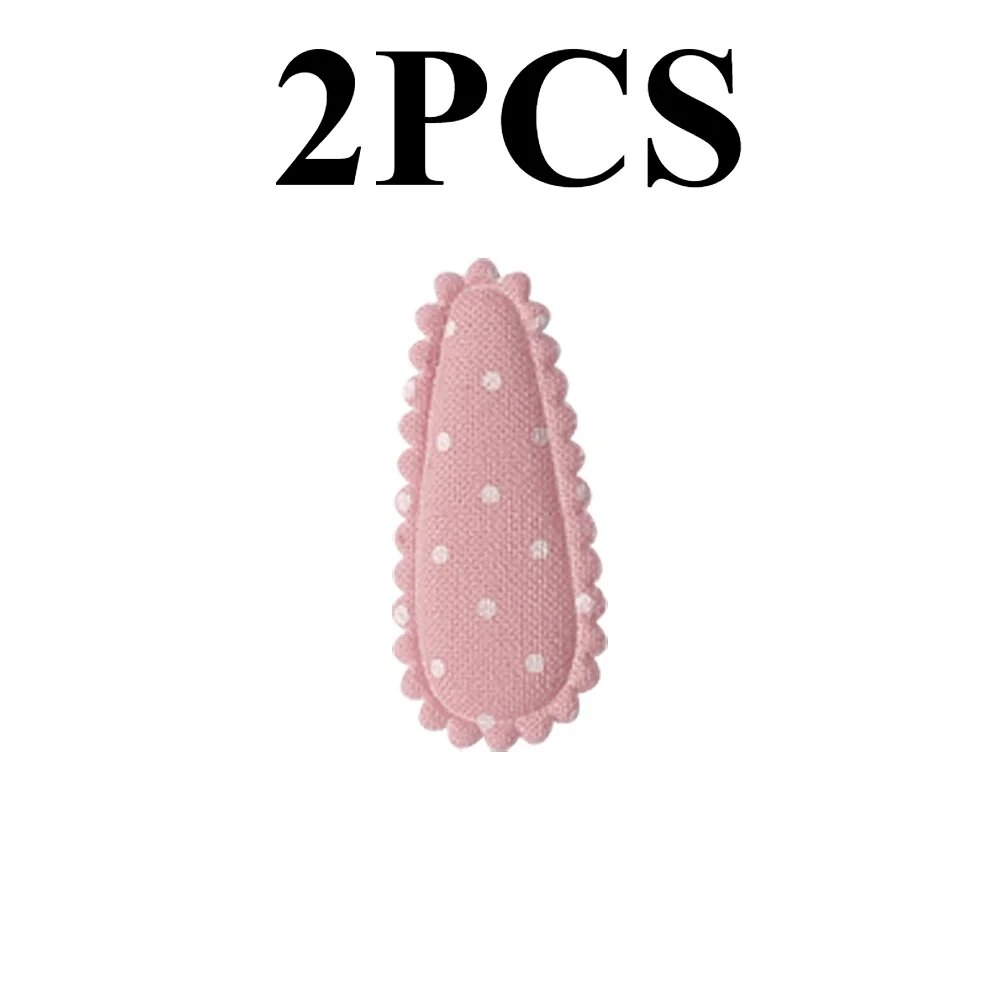 Детские заколки розовые CUTE BOWS BB015-16x2