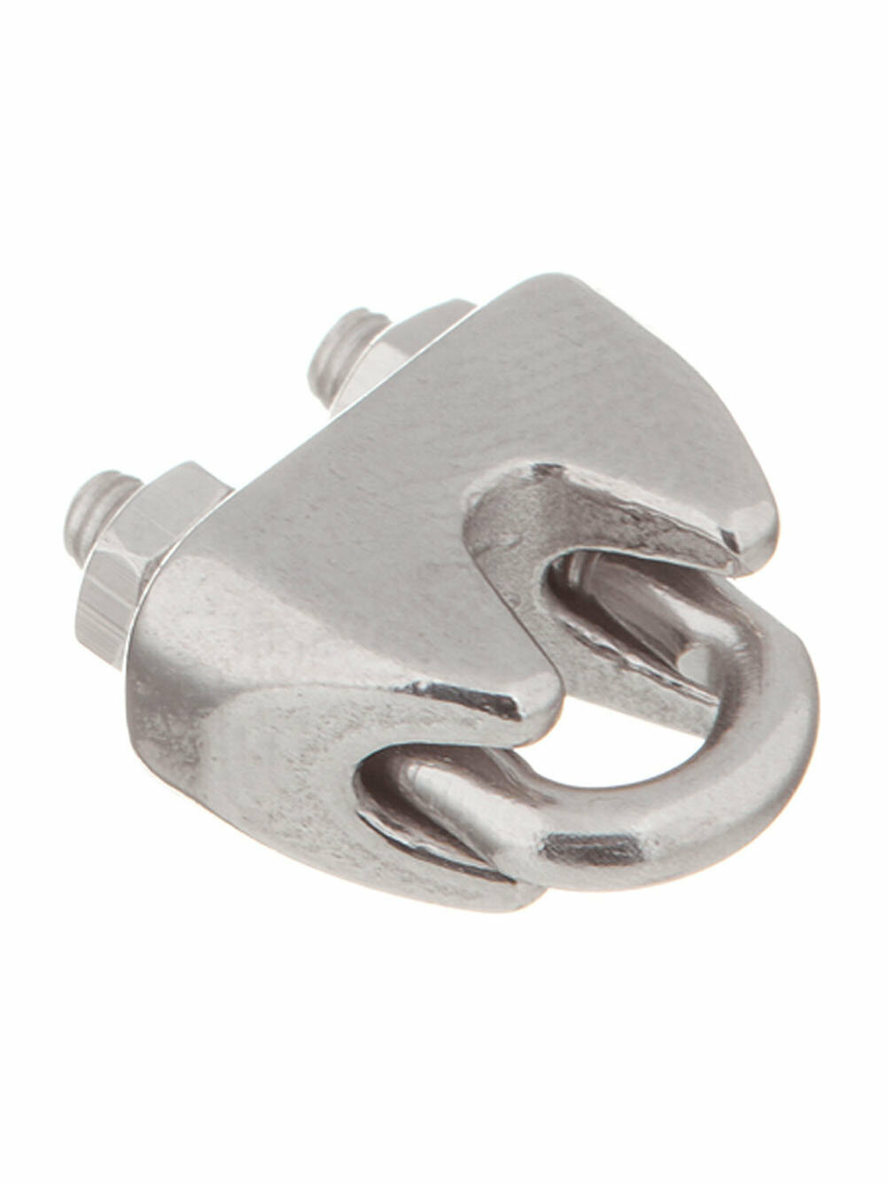 Зажим троса u-образный d3 мм DIN 741 нержавеющая сталь