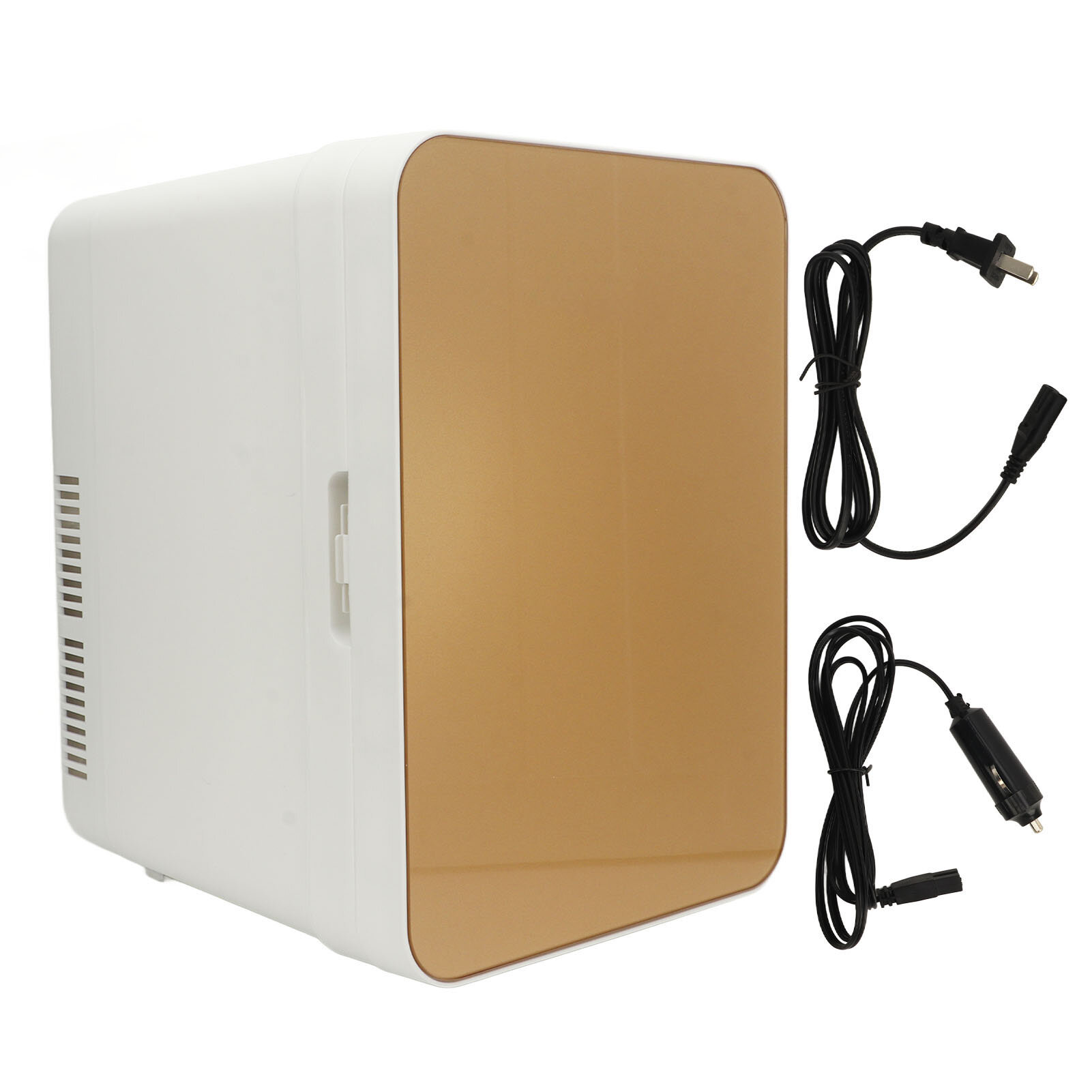 Мини-холодильник 16л с одной дверцей для косметики, напитков, еды