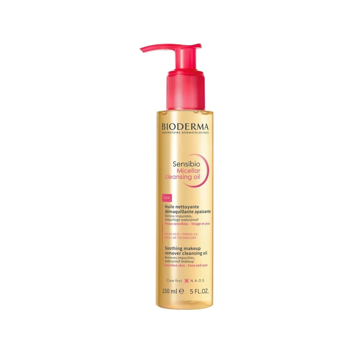 Bioderma Очищающее мицеллярное масло для лица Sensibio Micellar Cleansing Oil 150мл