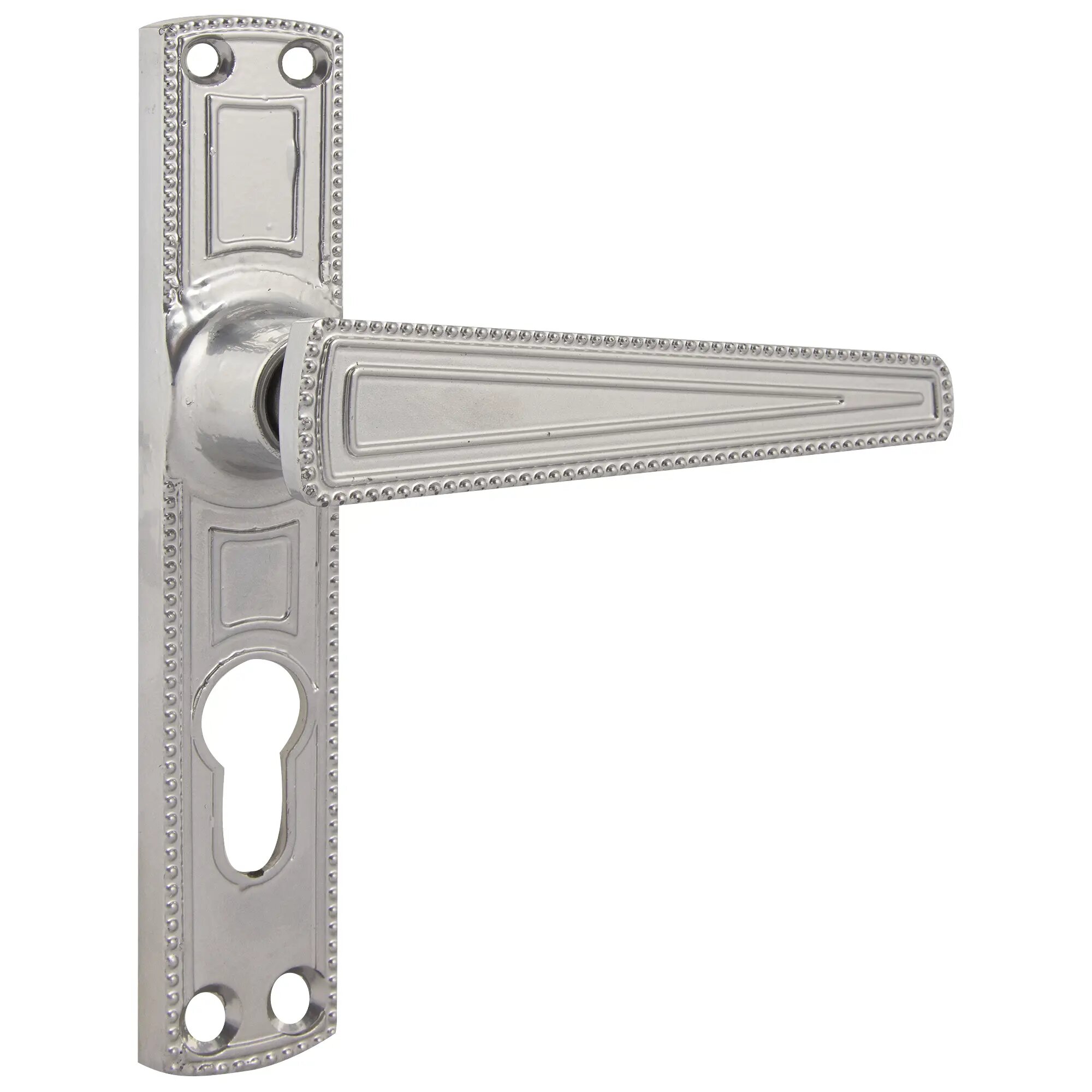 ЗВ4-3.01-SN ручки на планке без механизма, матовый никель, стильный дизайн для интерьеров