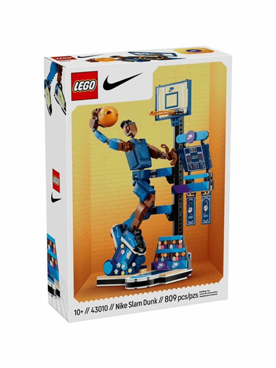 Конструктор LEGO 43010 Nike Slam Dunk Athlete, 809 деталей, для детей и взрослых
