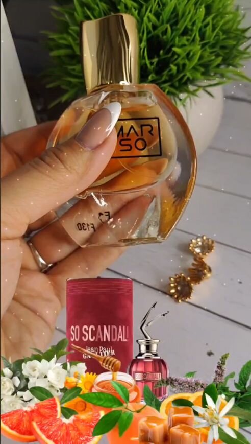 Духи Marso F130 по мотивам Scandal Jean, Paul Gaultier, женские, 30мл