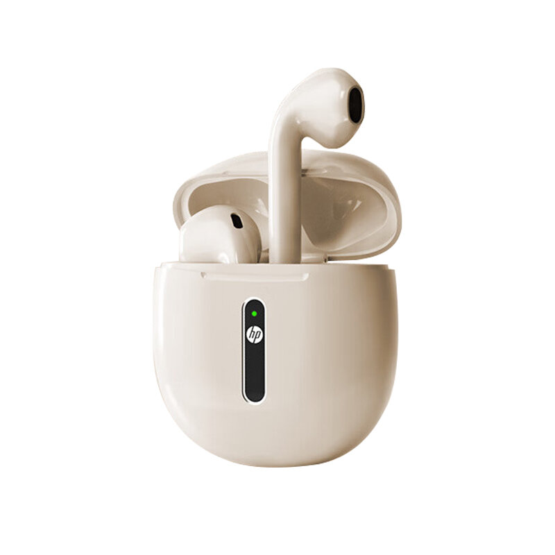 Наушники беспроводные HP, белые, 5786372, высокая качество звука, длительное время работы