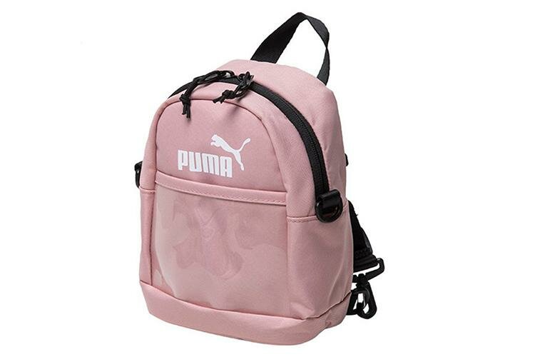 Мини рюкзак унисекс PUMA из полиэстера, розовый, для повседневного использования