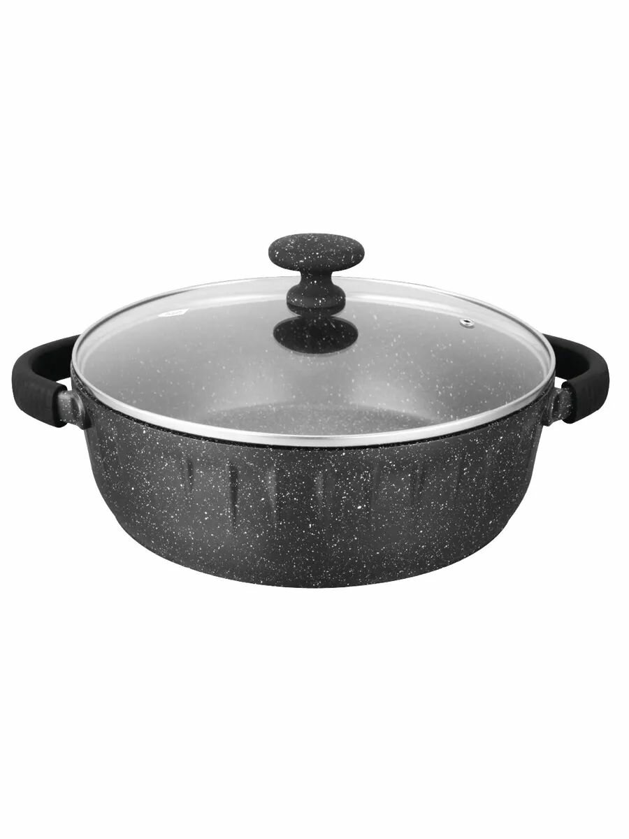 Жаровня из литого алюминия STONE LAND SL63-005 4.3л 28см