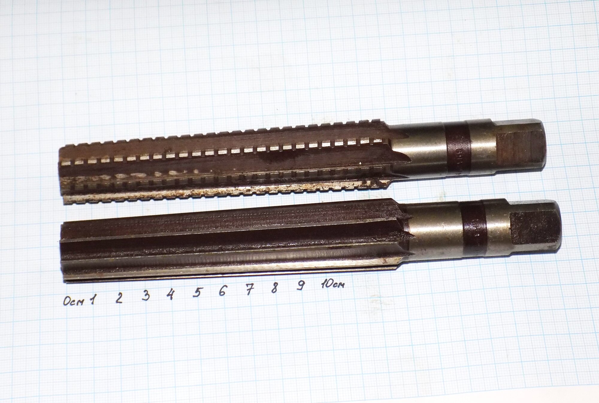 Развертка 27 мм 1:30 коническая с цилиндрическим хвостовиком комплект ГОСТ11184-84