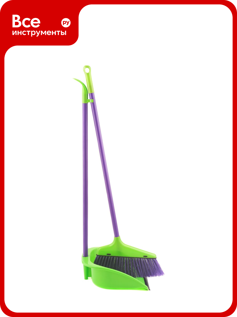 Набор DOBB&MOPP грейс на длинных ручках совок + щетка, серия земля 3.1.02.010