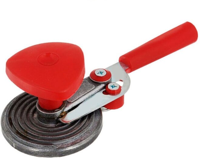 Закаточная машинка "Хозяюшка", сталь/пластик, для стеклянных банок, полуавтомат