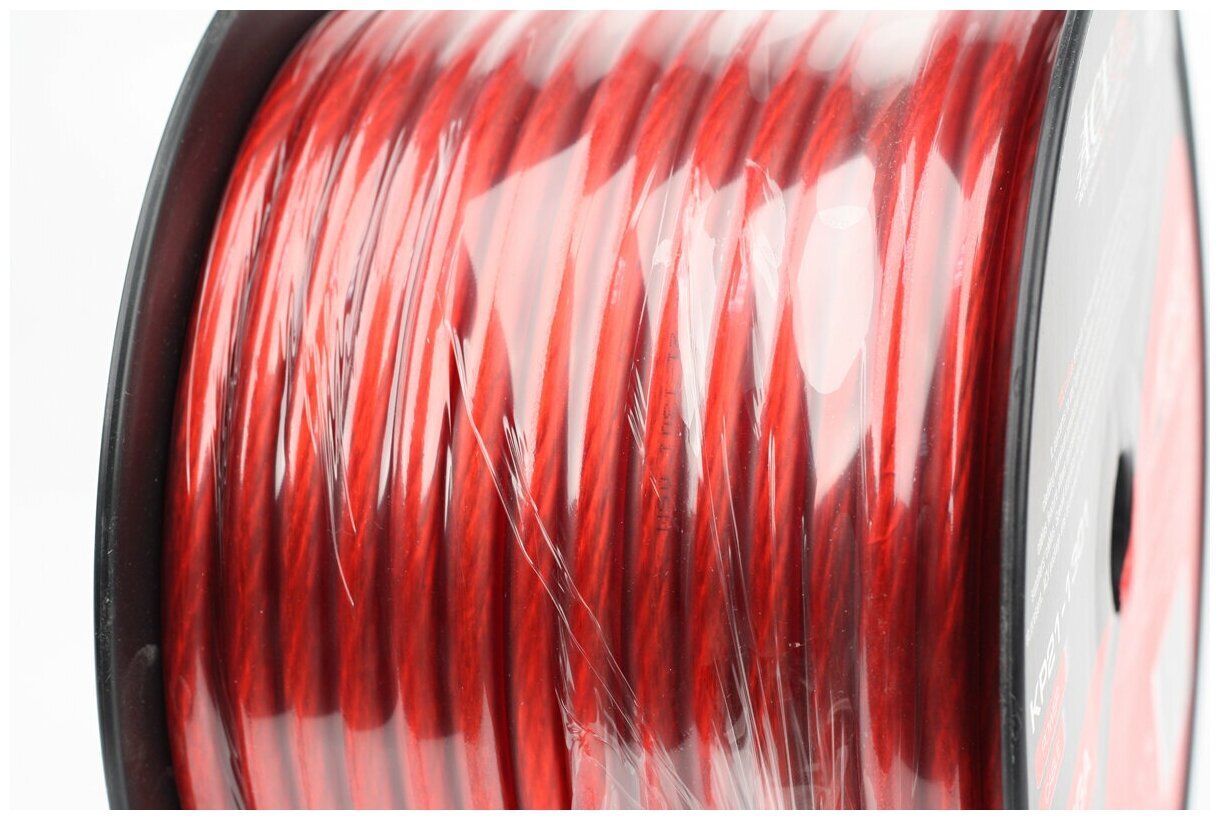Силовой кабель (4 AWG), красный ACV KP50-1301