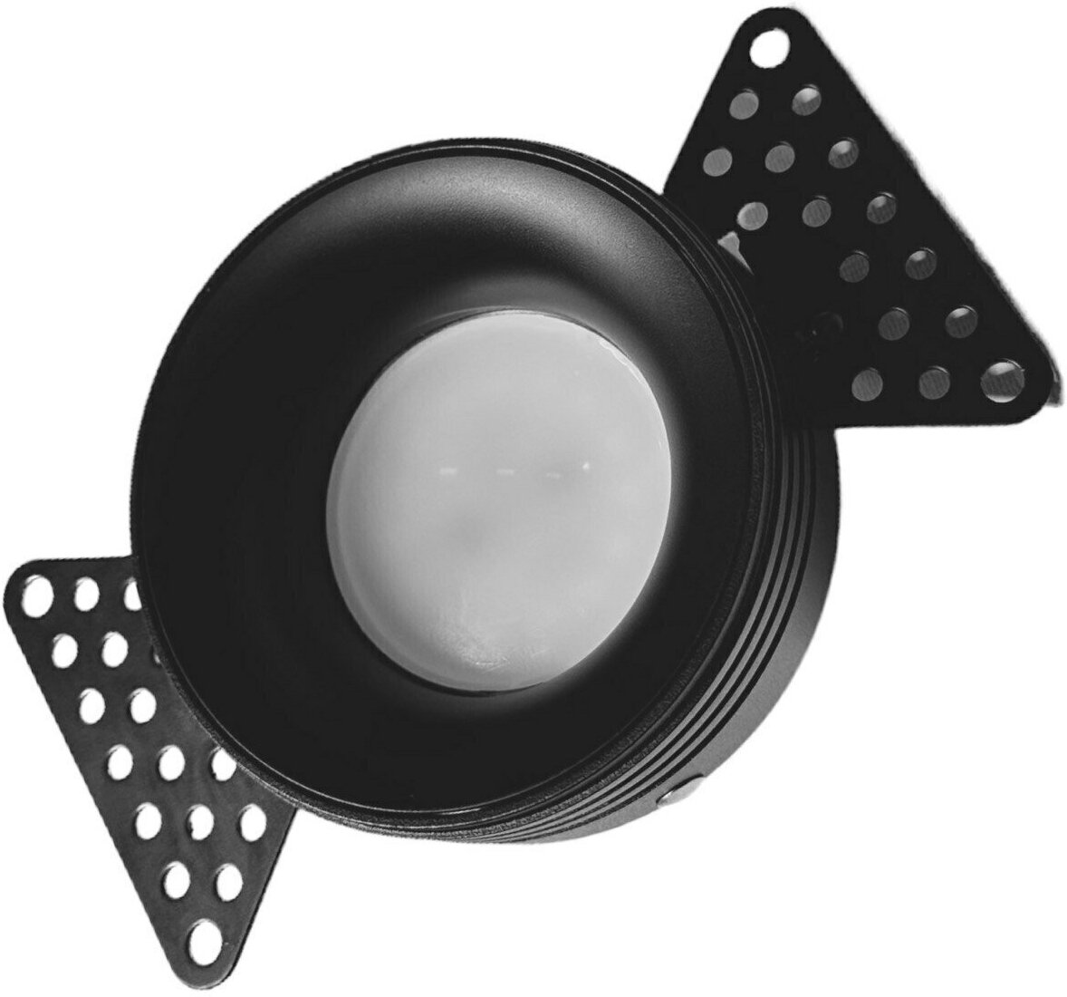 Светильник встраиваемый MR16 GU5.3 BLACK | Ø80x27mm