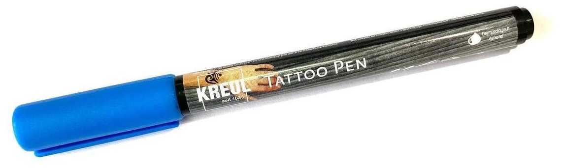 Маркер для татуировки синий "Хобби Лайн"