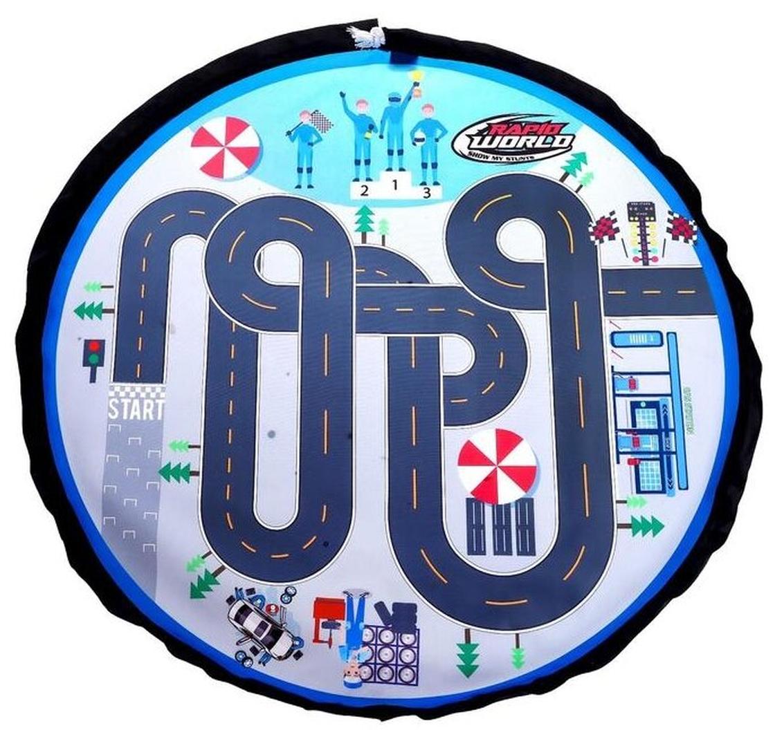 Игровой набор «Город» с металлическими машинками и ковриком-сумкой