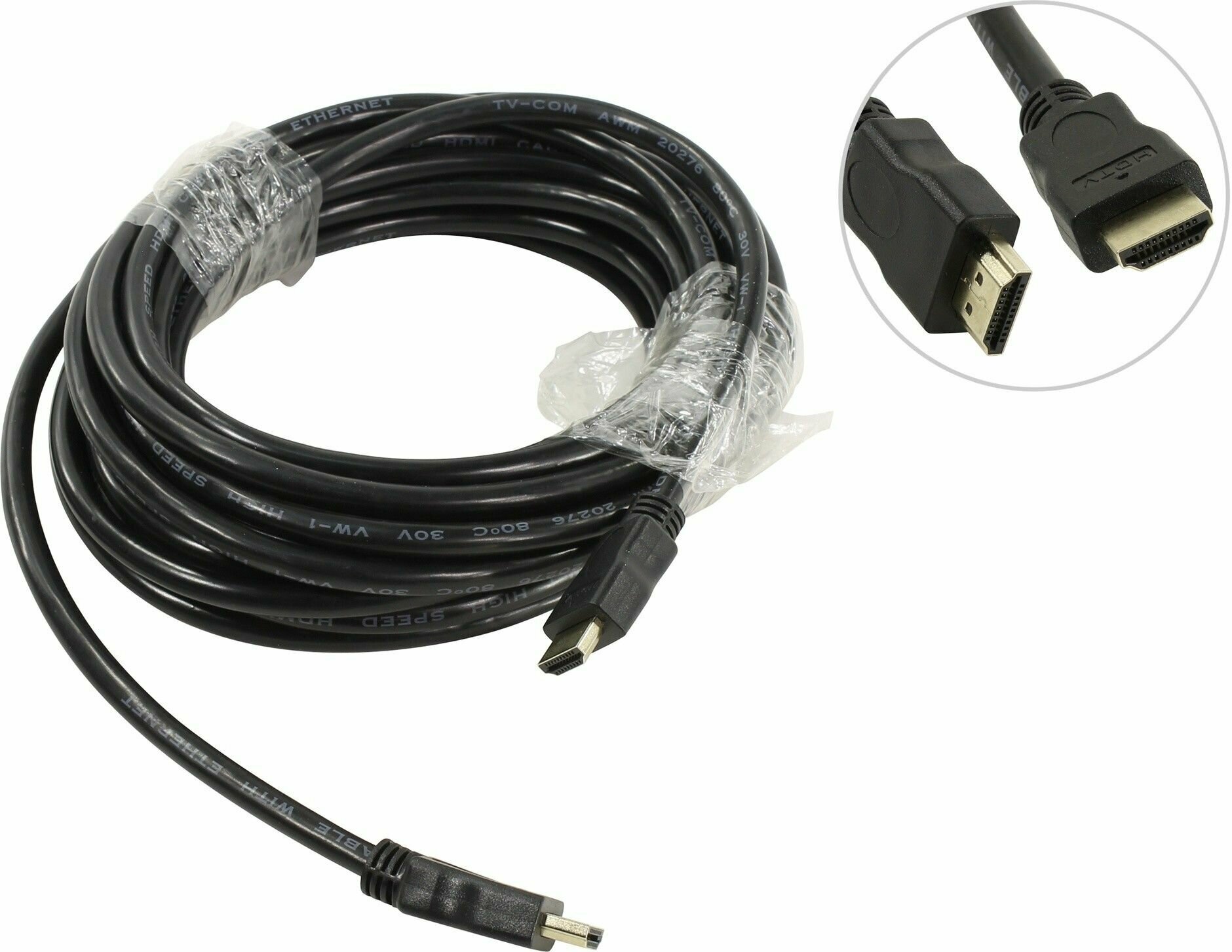 Кабель HDMI < -> HDMI TV-COM CG150S 7.5 метра, ver1.4