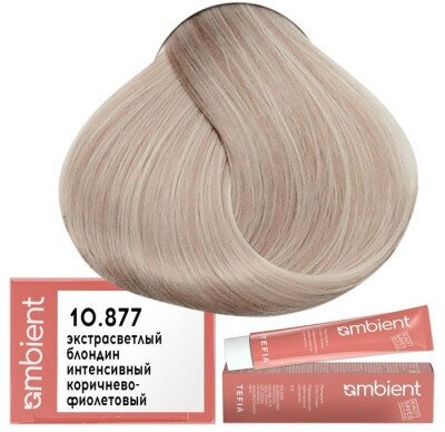 Крем-краска для волос AMBIENT 10.877, Tefia