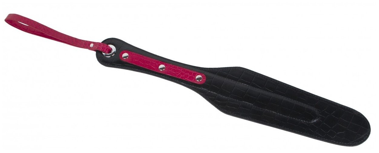 Шлепалка Fire Horse 007-002К, натуральная кожа, эротическая, для двоих, 18+, Россия