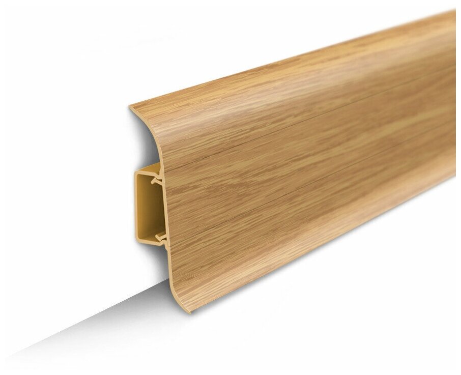 Плинтус IDEAL Классик 55 мм - 212 Дуб светлый