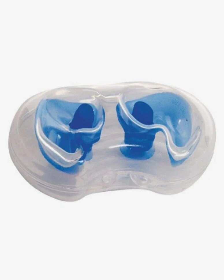 Беруши для бассейна TYR Silicone Molded Ear Plugs (420 Голубой, O/S)