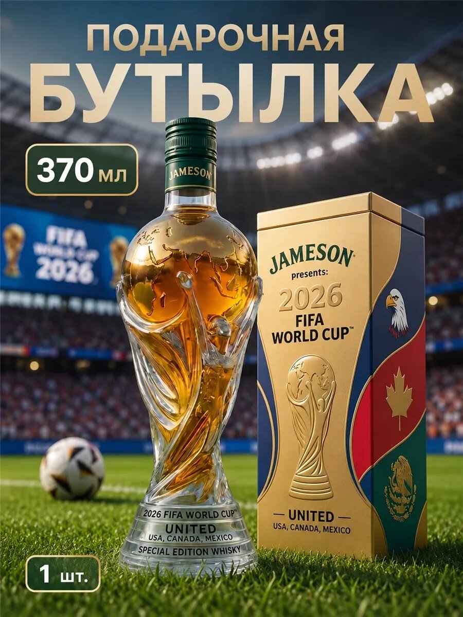 2026 FIFA World Cup рафин для виски в форме футбольного мяча
