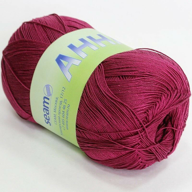 Пряжа Seam ANNA 16 321 т. вишня (5 мотков)