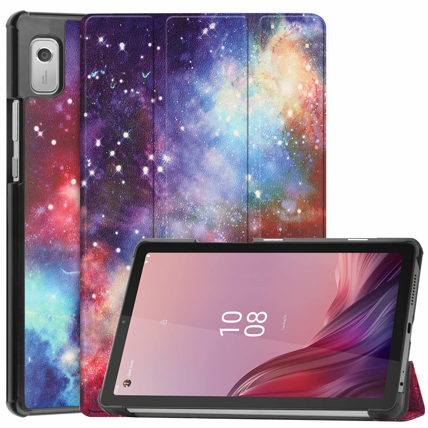 Чехол умный для планшета Lenovo Tab M9 9.0 дюйма, 2023 года, вселенная