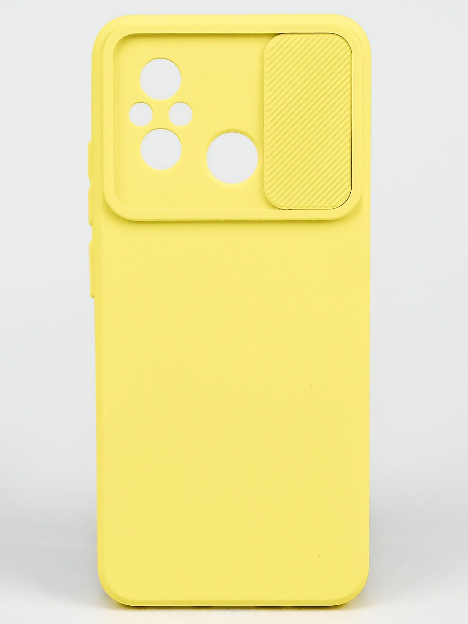 Силиконовый чехол бампер на Ксаоми редми 12С, редми 11А со шторкой, защитная противоударная накладка на телефон Xiaomi Redmi 12С, Redmi 11A с защитой камеры