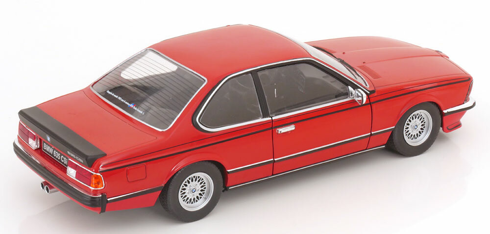 Модель коллекционная SOLIDO Bmw 635 csi E24 1984 red — фото 1